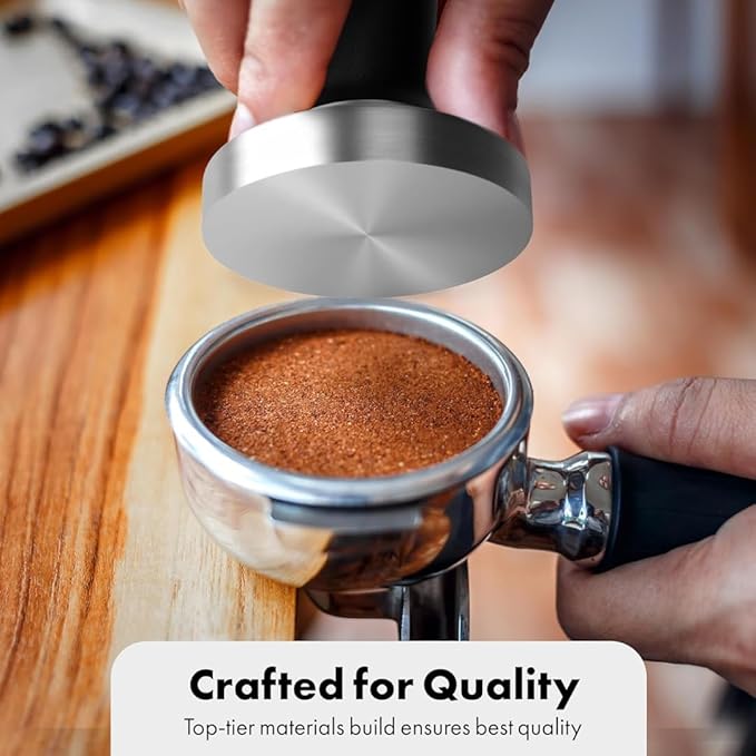 Bean Bliss 51mm Espresso Coffee Tamper – Precision Barista Tool ...
